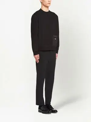 Prada Pocket-detail Sweatshirt
