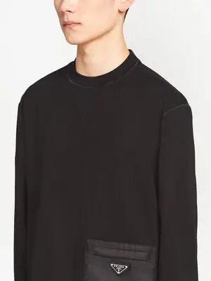Prada Pocket-detail Sweatshirt