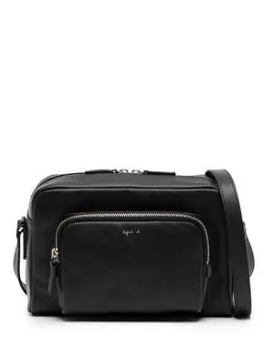 AGNES B. Crossbody Zip-pocket Bag