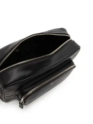 AGNES B. Crossbody Zip-pocket Bag