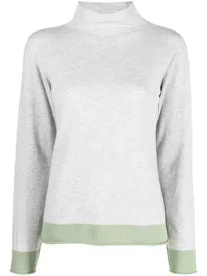 LE TRICOT PERUGIA Funnel-neck Jumper