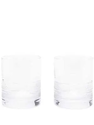 Ralph Lauren Remy-dof Glass Tumblers - White