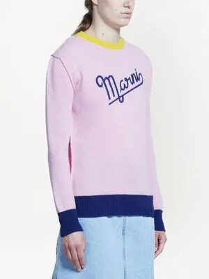 Marni Embroidered Logo Jumper