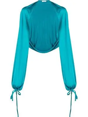 P.a.r.o.s.h Long-sleeved Shrug - Blue