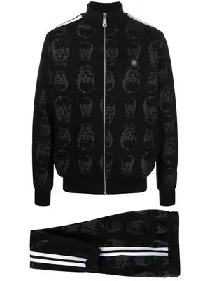 Philipp Plein Skull-print Tracksuit Set