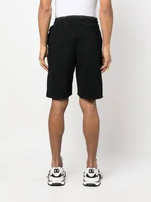 Philipp Plein Logo-plaque Track Shorts - Black