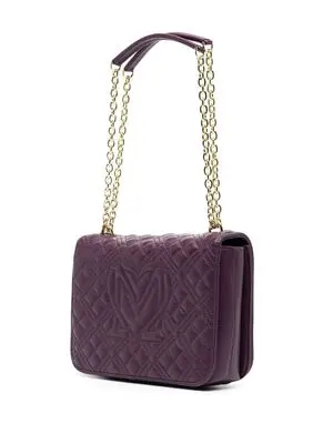 Moschino Diamond-quilted Crossbody Bag