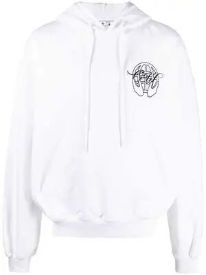 Off-White Hand Arrows Hoodie - White
