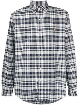 Polo Ralph Lauren Check Pattern Long-sleeved Shirt