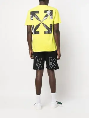 Off-White Arrows Caravaggio T-shirt - Lime Black