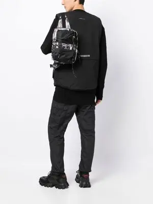 ISO.POETISM Abstract Print Shoulder Bag