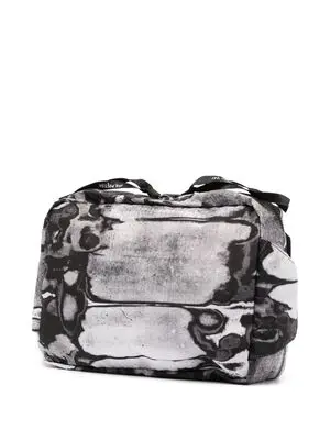 ISO.POETISM Abstract Print Shoulder Bag