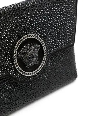 Versace La Medusa Crystal Envelope Clutch