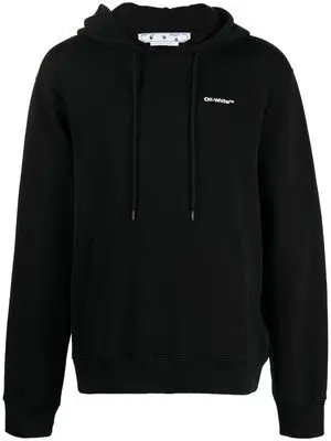 Off-White Diag-stripe Print Hoodie