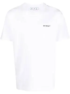 Off-White Wave Outline Diag Print T-shirt