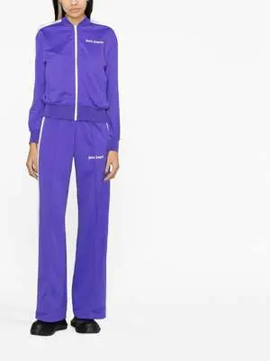 Palm Angels Logo-print Track Pants - Purple