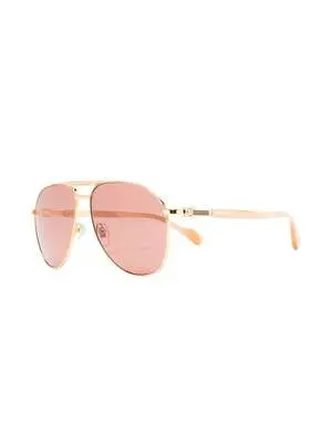 Gucci Pilot-frame Tinted Sunglasses