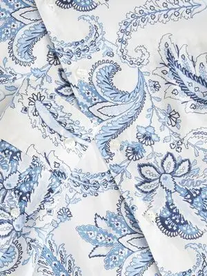 Etro Floral Paisley-print Shirt - White