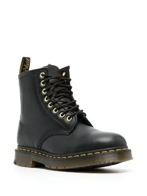 Dr. Martens 1460 Smooth Leather Boots - Black