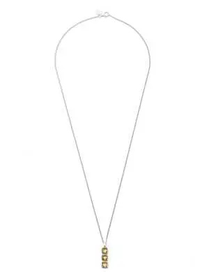 Tom Wood Sterling Quartz Pendant Necklace