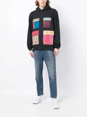 Alchemist Patchwork Cotton Hoodie