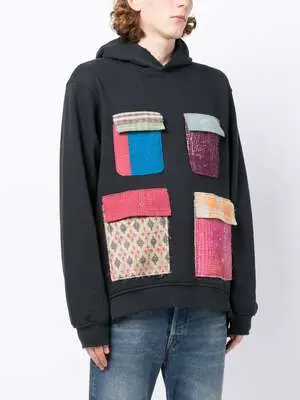 Alchemist Patchwork Cotton Hoodie