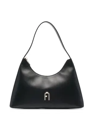 Furla Logo-plaque Leather Shoulder Bag