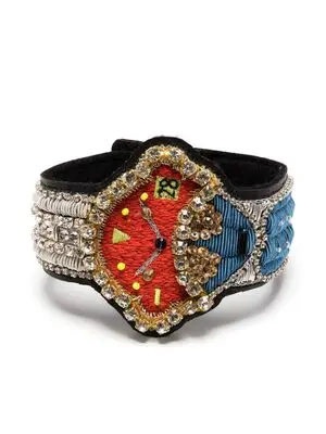 WALTER VAN BEIRENDONCK Alien Bead Embellished Bracelet