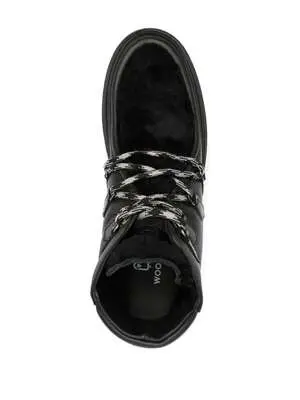 Woolrich Faux-fur Detail Platform Sneakers