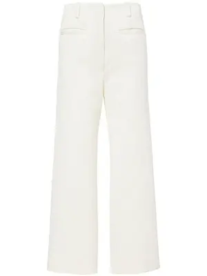 Proenza Schouler Cotton-wool Jacquard Trousers