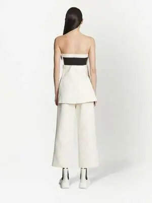 Proenza Schouler Cotton-wool Jacquard Trousers