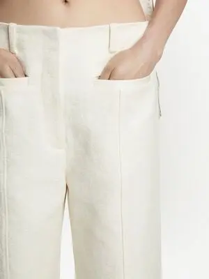 Proenza Schouler Cotton-wool Jacquard Trousers