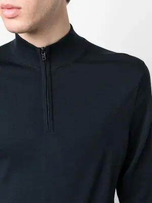 Sunspel High-neck Long-sleeve Jumper