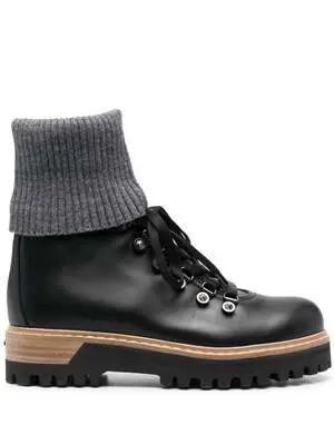 LE SILLA St. Moritz Ankle Boots - Black