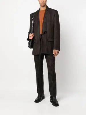 AMBUSH Striped Tailored Wool Trousers