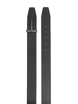 TOM FORD Logo-buckle Leather Belt