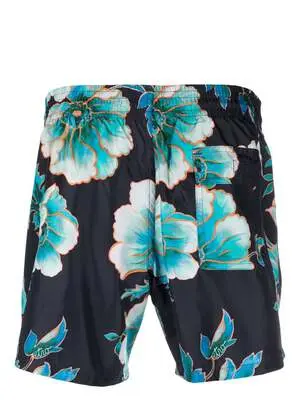Etro Floral-print Swim Shorts
