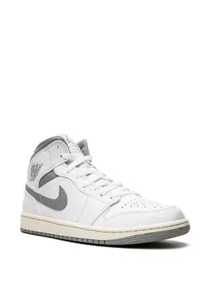 JORDAN Air 1 Mid Sneakers - White