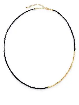 Monica Vinader Mini Nugget Beaded Necklace - Gold