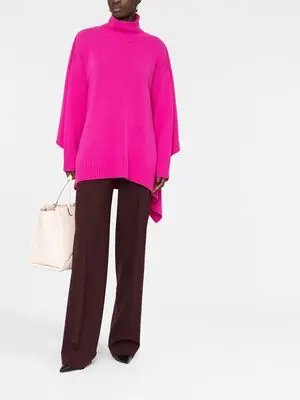 Valentino Garavani Draped Roll-neck Jumper