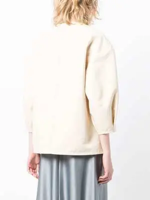 JIL SANDER Wrap V-neck Blouse
