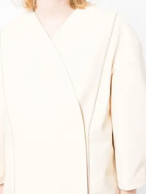 JIL SANDER Wrap V-neck Blouse