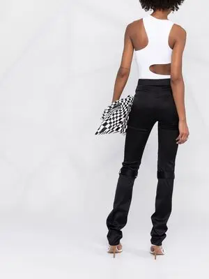 COURREGES Strap Trousers