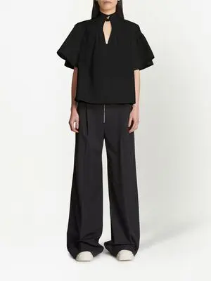 Proenza Schouler Pintuck-detail Blouse - Black