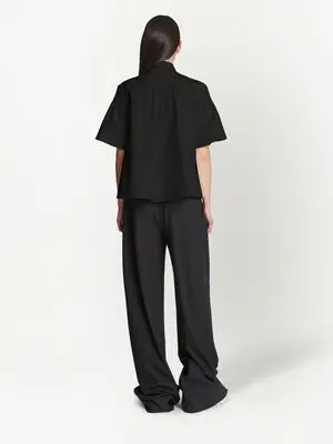 Proenza Schouler Pintuck-detail Blouse - Black
