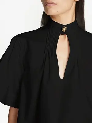 Proenza Schouler Pintuck-detail Blouse - Black