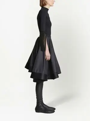 Proenza Schouler Pleated Taffeta Mini Skirt