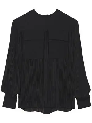 Proenza Schouler Pleated Long-sleeved Blouse