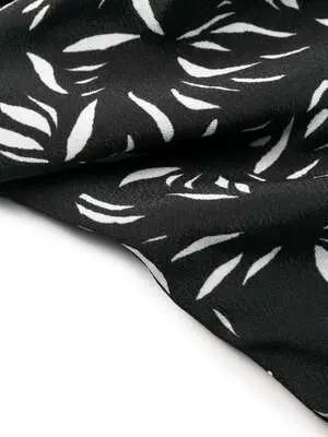 Proenza Schouler Printed Crepe De Chine Midi Dress