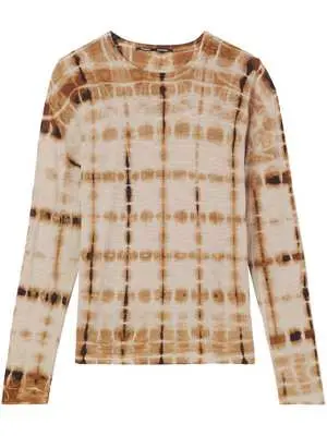 Proenza Schouler Tie-dye Print T-shirt - Brown